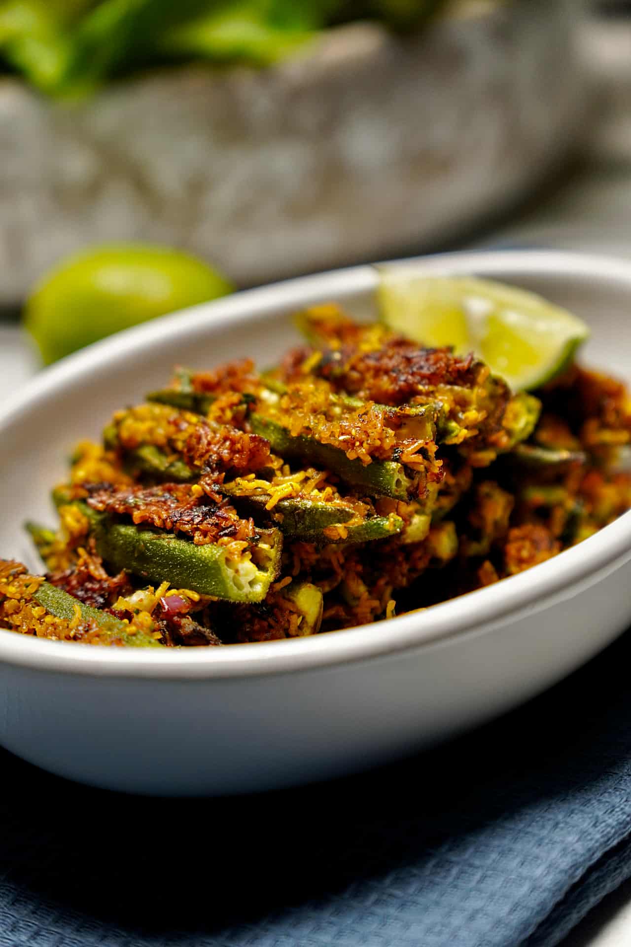Bharela Bhinda Nu Shaak: The Crunchy, Spicy Stuffed Okra Recipe ...