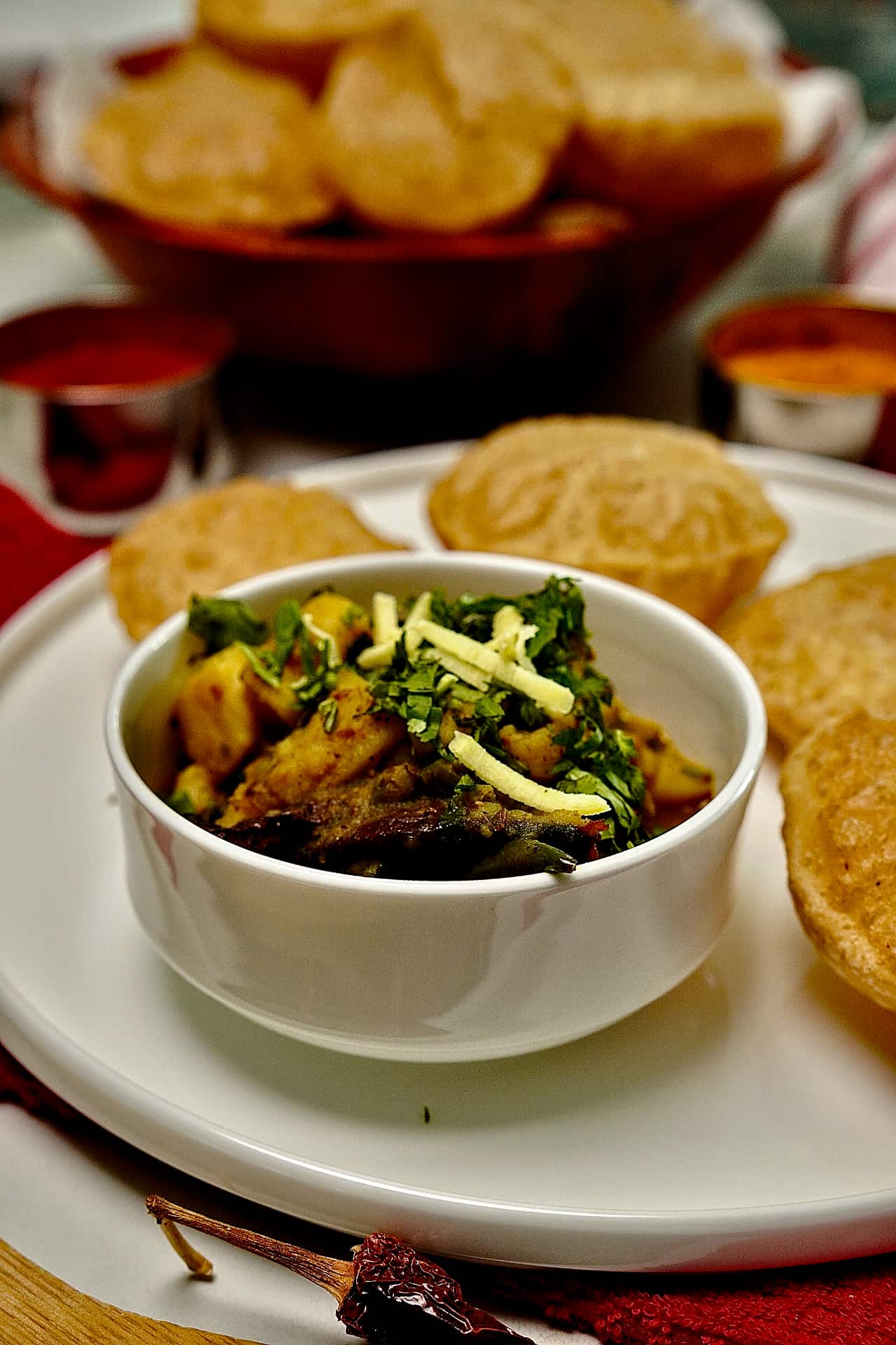 Aloo Puri Recipe: A Comfort Indian Breakfast Cuisine - Kansar Recipes