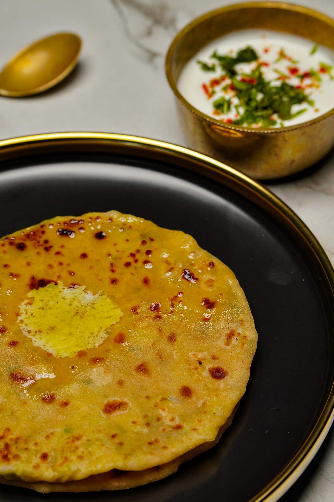 Healthy Yellow Moong Dal Paratha: The Best Leftover Makeover! - Kansar ...