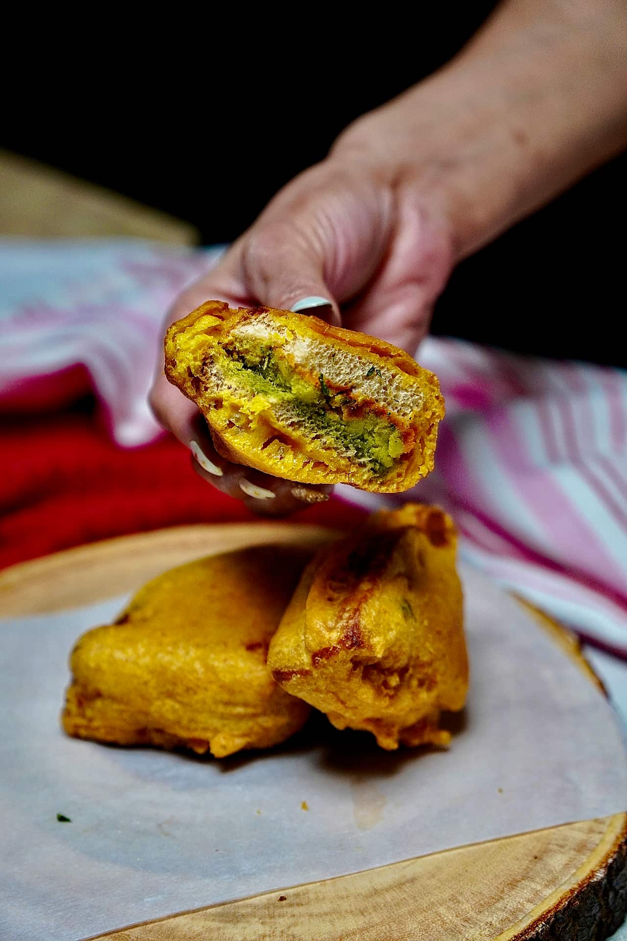 Rainy Day Delight: Quick and Easy Bread Pakora Recipe - Kansar Recipes